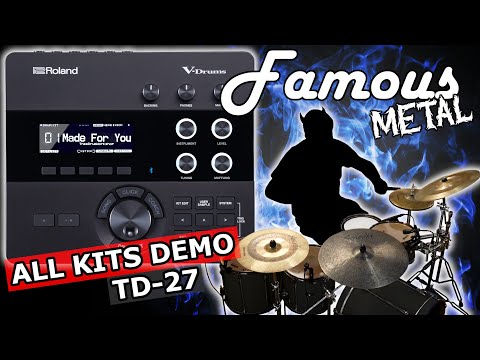 Famous: METAL | TD-27 Custom Kit Expansion Pack – The eDrum Workshop